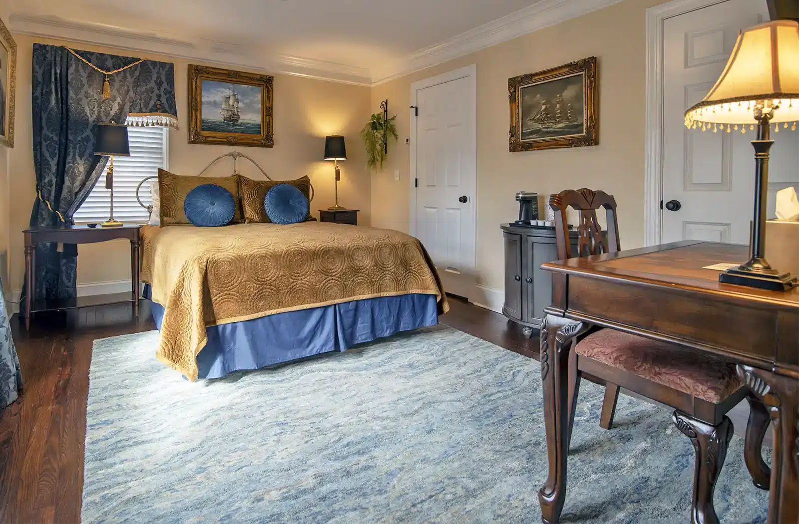 Captain’s Room | Belle Air Mansion Nashville Bed and Breakfast